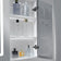 Meuble Salle De Bain 100 cm Vasque Blanche ELISSA | BELLEGNO