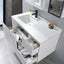 Meuble Salle De Bain 100 cm Vasque Blanche ELISSA | BELLEGNO