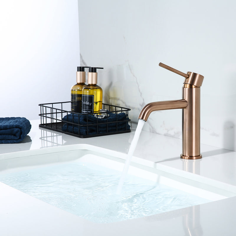 Robinet Salle De Bain Cuivre Brossé PICCOLA | BELLEGNO